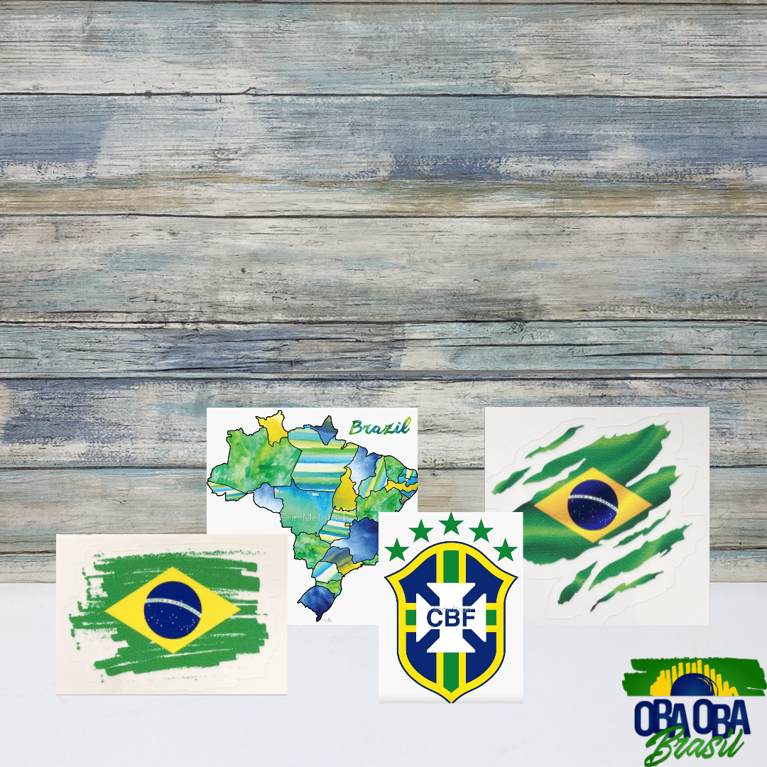 Brazil Stickers | OBA OBA Brasil